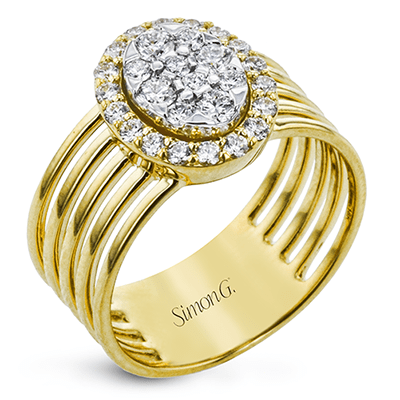 Right Hand Ring in 18k Gold with Diamonds – Robert Palma Designs